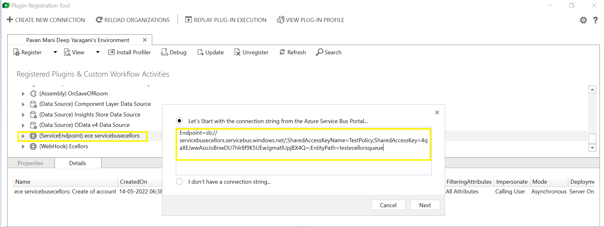 Azure Service Bus Integration with Dynamics CE – ECELLORS CRM Blog