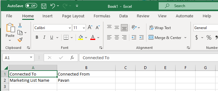 Add Members to static marketing list from excel file to Dynamics 365 ...
