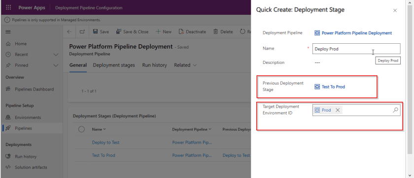 Power Platform Pipelines to Deploy Managed Solutions – ECELLORS CRM Blog
