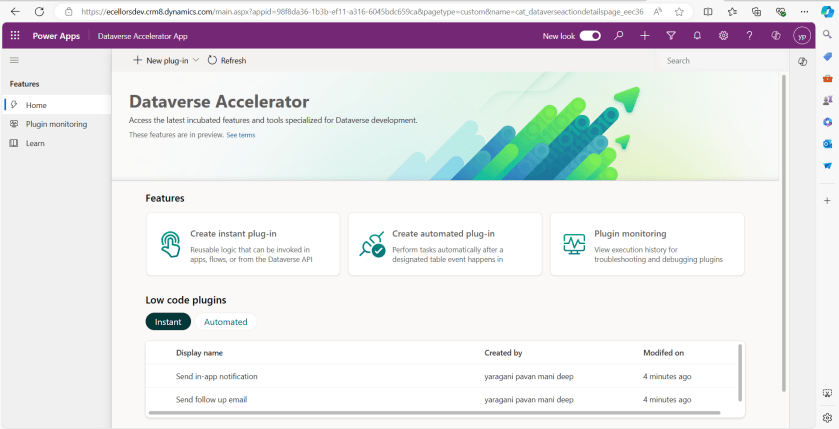 Dataverse Accelerator | API playground (Preview) – ECELLORS CRM Blog