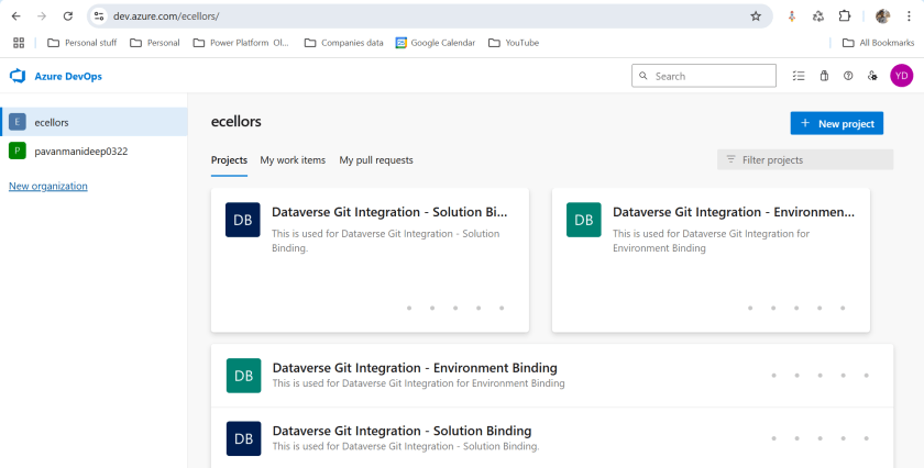 Dataverse – Git Integration – Preview – Quick Review – ECELLORS CRM Blog